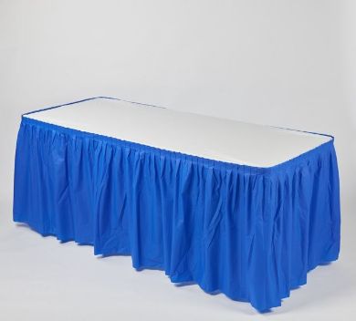 Kwik-Covers plastic with elastic, fitted table covers, many colors sizes
