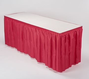 Kwik-Covers plastic with elastic, fitted table covers, many colors sizes