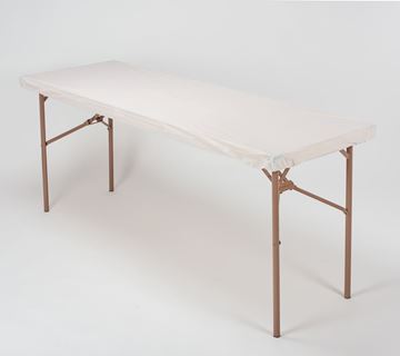 For Tables-Kwik-Covers plastic with elastic, fitted table covers, many ...