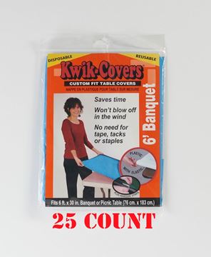 Kwik-Covers - Fitted Plastic Table Covers With Elastic-Kwik-Covers ...