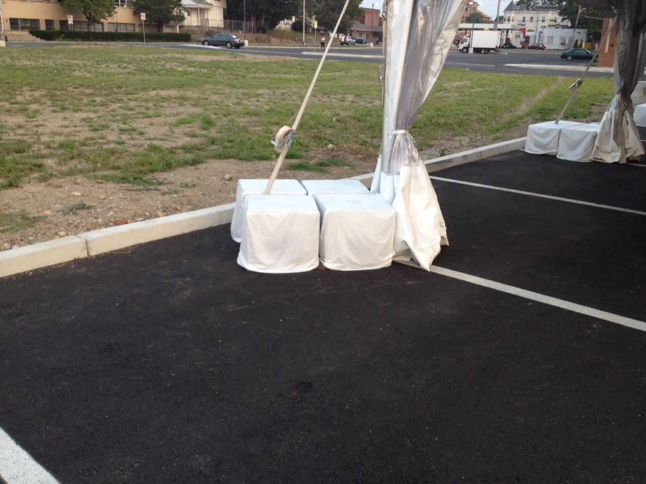 Kwik-Block Covers-Kwik-Covers plastic with elastic, fitted table covers ...