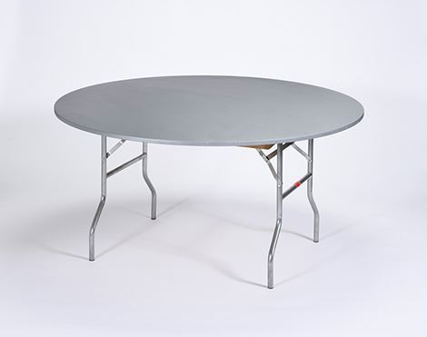 Kwik-Covers Round Plastic Table Covers with Elastic - 60" Bulk-Kwik ...